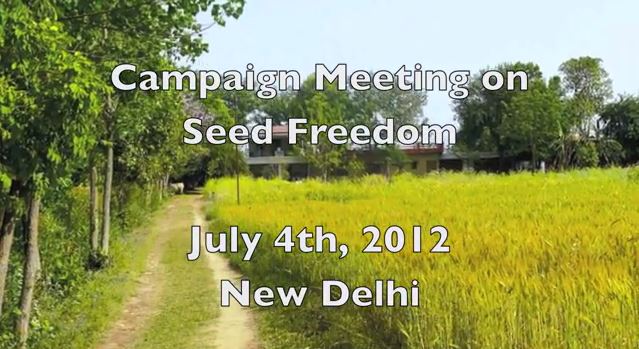 Campaign Meeting for Seed Freedom - Seed Freedom