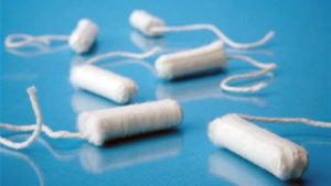 Tampons, sterile cotton, sanitary pads contaminated with glyphosate ...